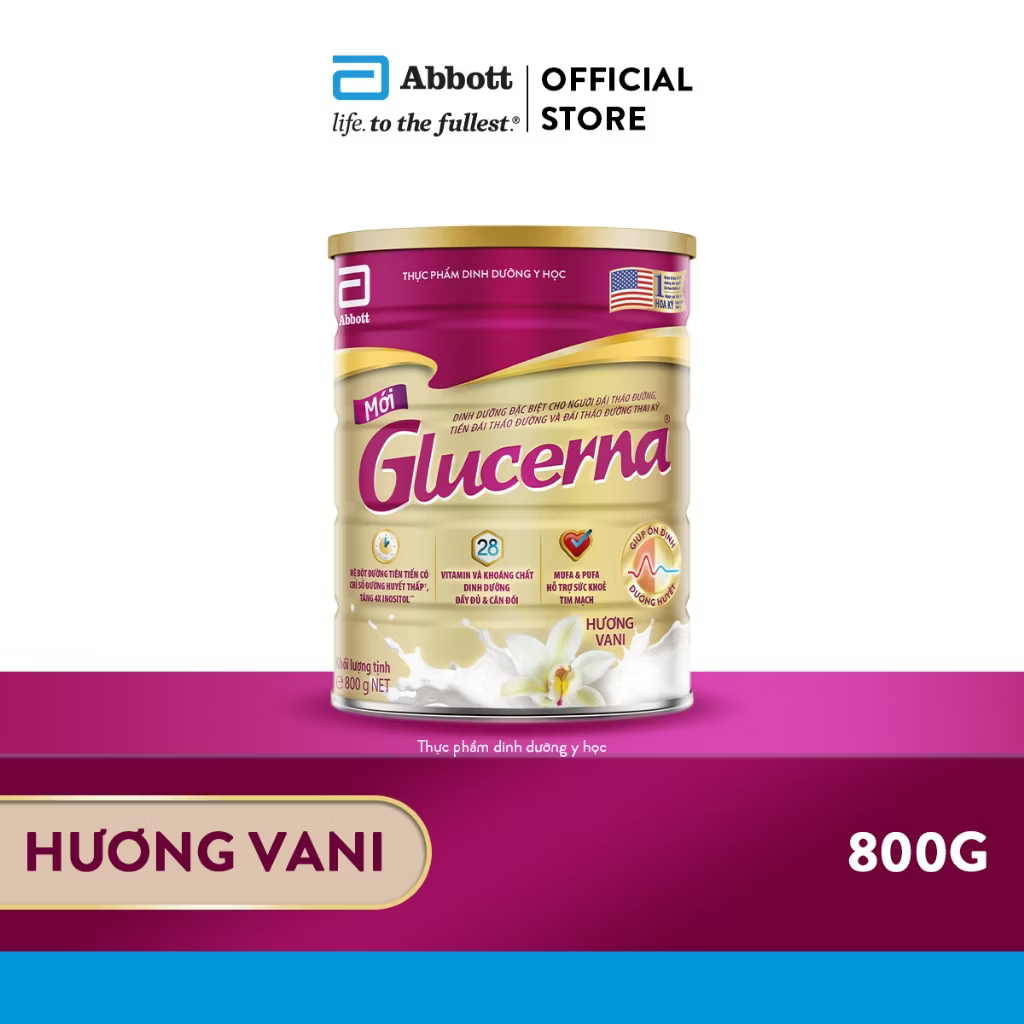 (DATE March 2026) [NEW MODEL] Glucerna Abbott Diabetic Milk Powder 800g ...