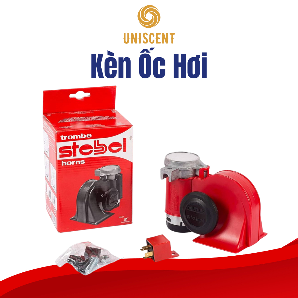 Stebel Nautilus Compact Snail Horn/Snail Horn/Steam Horn 11690047 12v ...