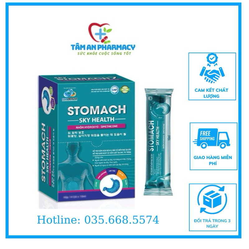 Stomach SKY HEALTH STOMACH GEL Improves gastric and duodenal ulcers and ...