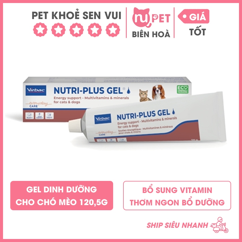 Nutritional Gel for dogs and cats with anorexia Nutri Plus Gel Virbac tube 120,5g | Shopee Malaysia