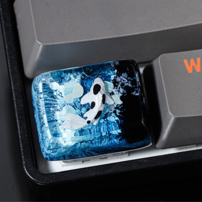 Koi fish keycaps for mechanical keyboards, odd keycaps of all sizes for ...