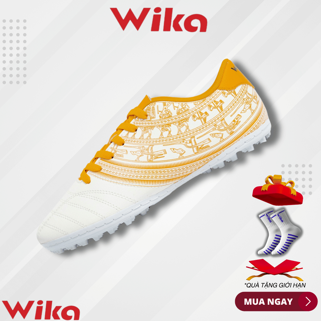 Wika DOSO FOOTBALL SHOES, Highly durable wrinkled leather material ...