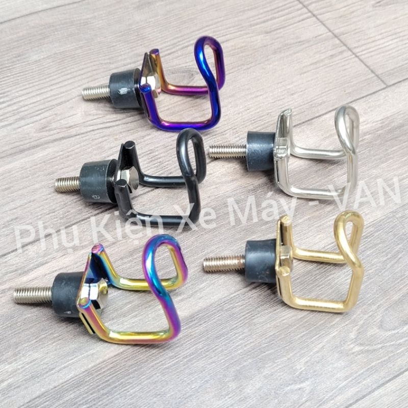 Titanium Black Painted Stainless Steel U-Shaped Motorcycle Hanger ...