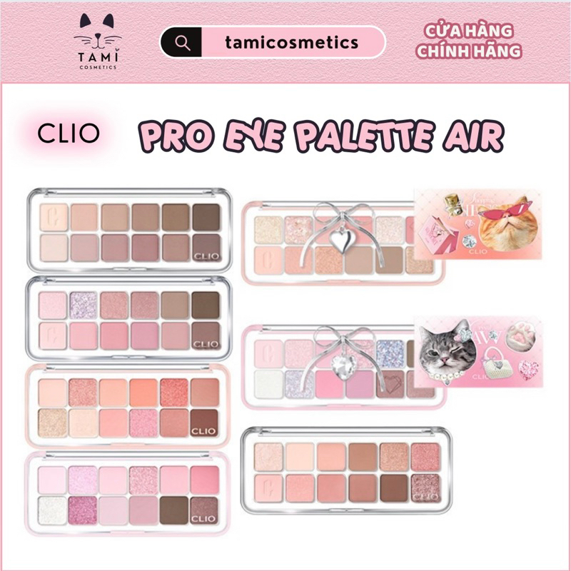 Clio Pro Eye Palette Air 12-pan Eyeshadow Palette | Shopee Malaysia
