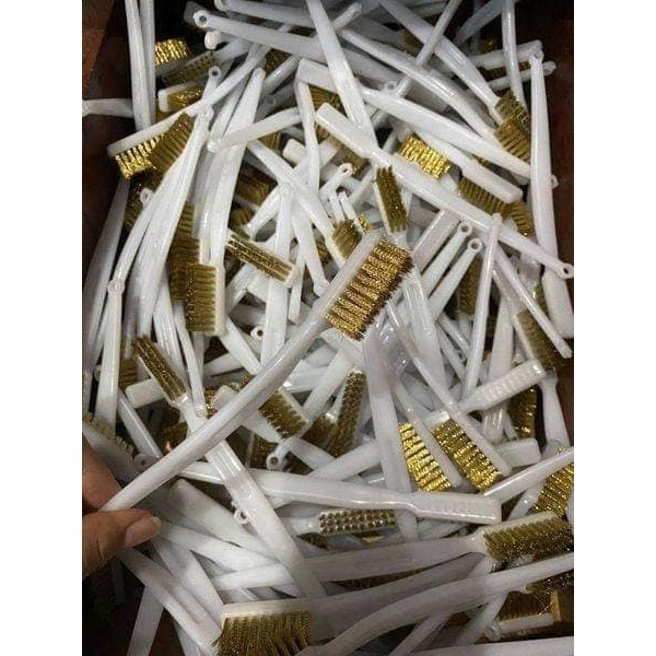 Soft Copper Brush for cleaning cars, engine blocks, cow heads | Shopee ...