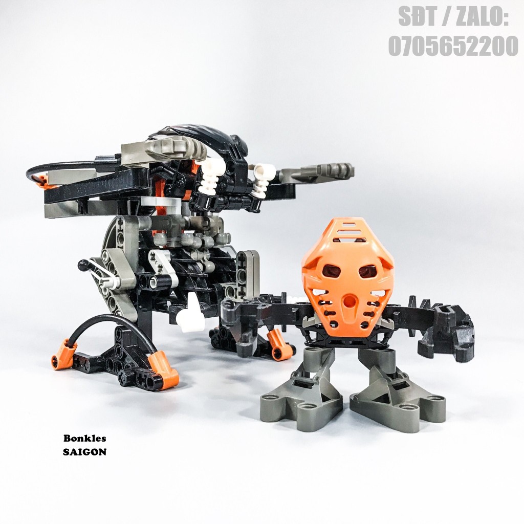 Toy Vintage Model Assemble LEGO Bionicle Titan 8556 Boxor Genuine ...