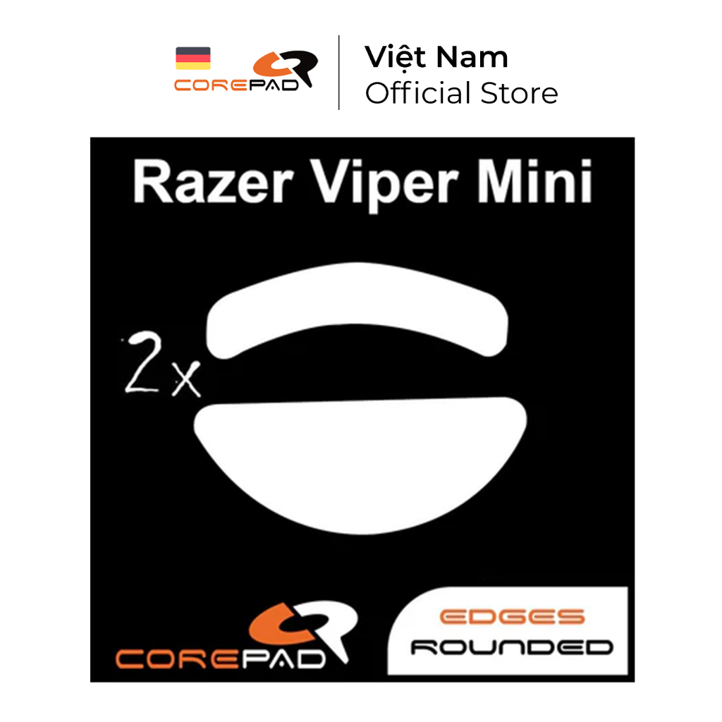 2 Sets of PTFE Corepad Skatez PRO Razer Viper Mini Replacement Mouse ...