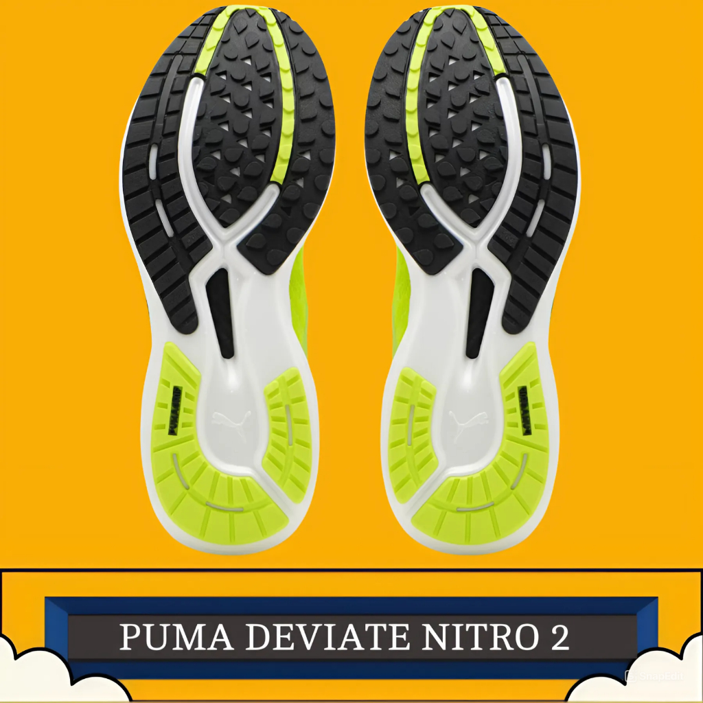 Puma Deviate Nitro 2 running shoe sole stickers, anti-slip, create ...