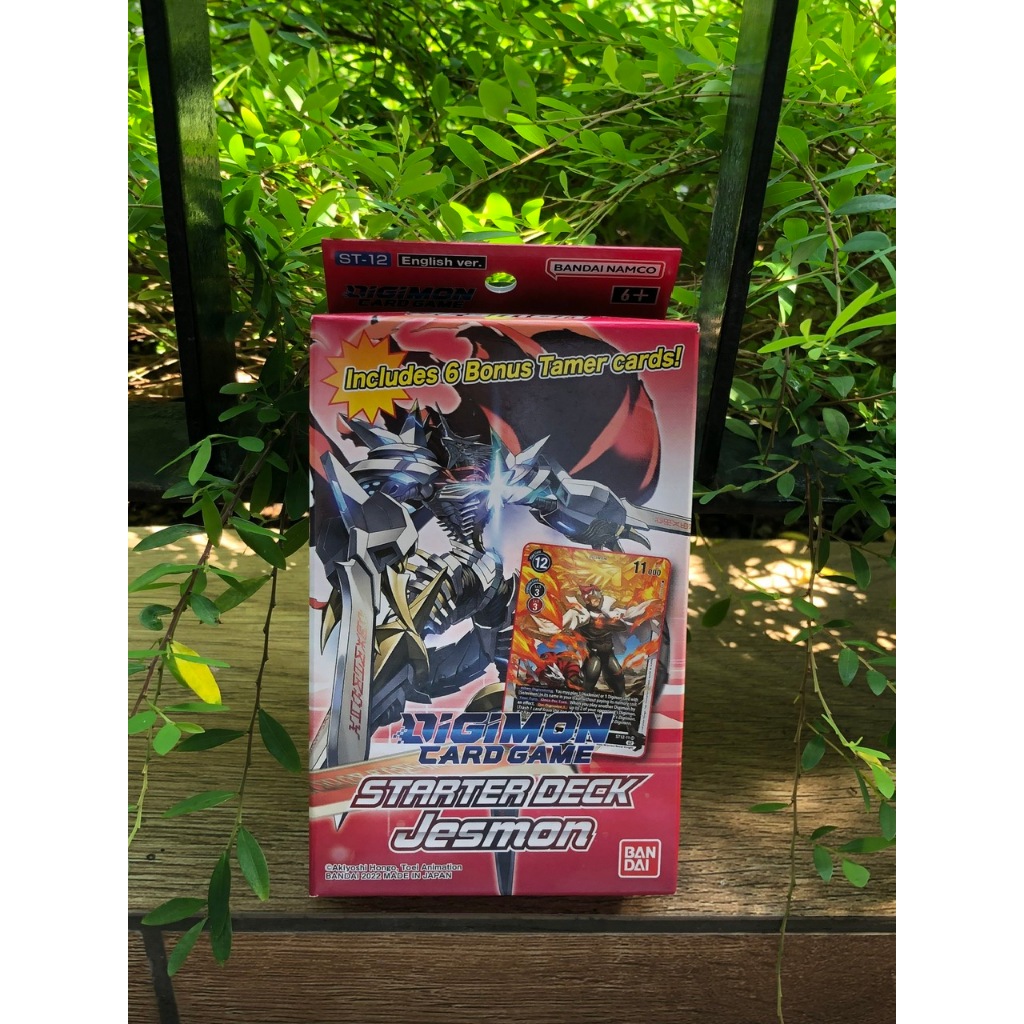 Digimon Card Game: Starter Deck - Jesmon (ST12) - TCG (English version ...