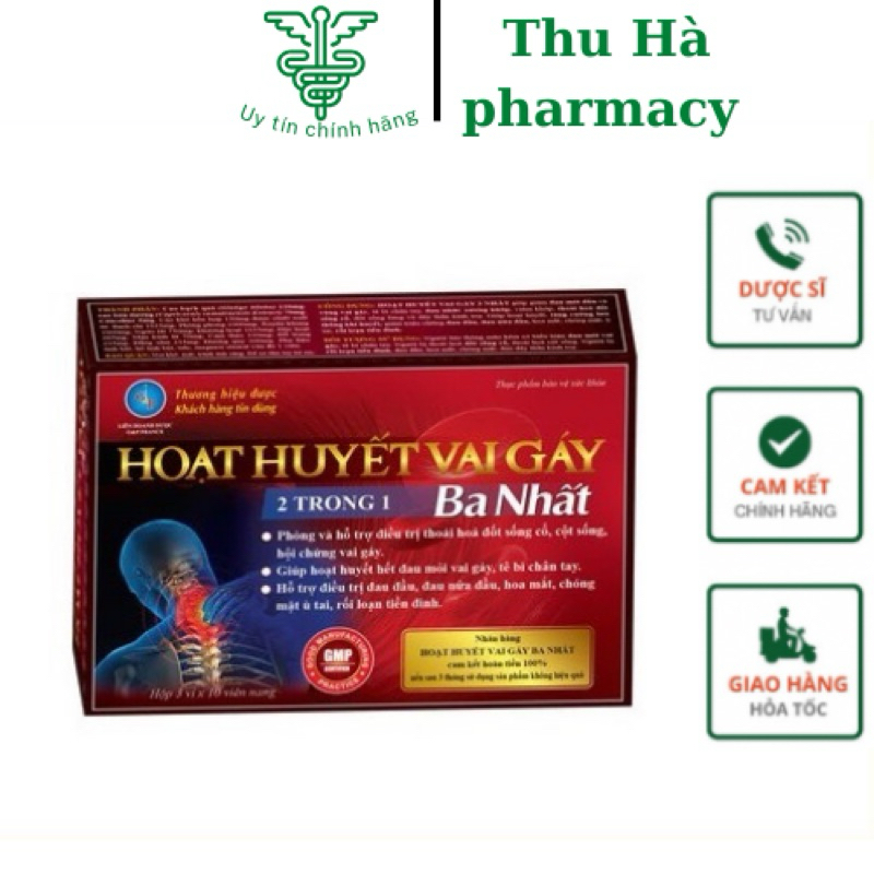 (Genuine) Hoat Huyet Shoulder and Neck ba Nhat - Helps activate blood ...