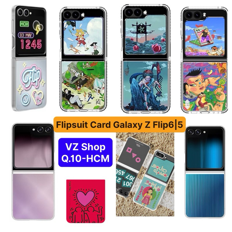 New zin - NFC Flipsuit Card and Galaxy Z Flip7 Fe/Z Flip6/Z Flip5 Smart ...