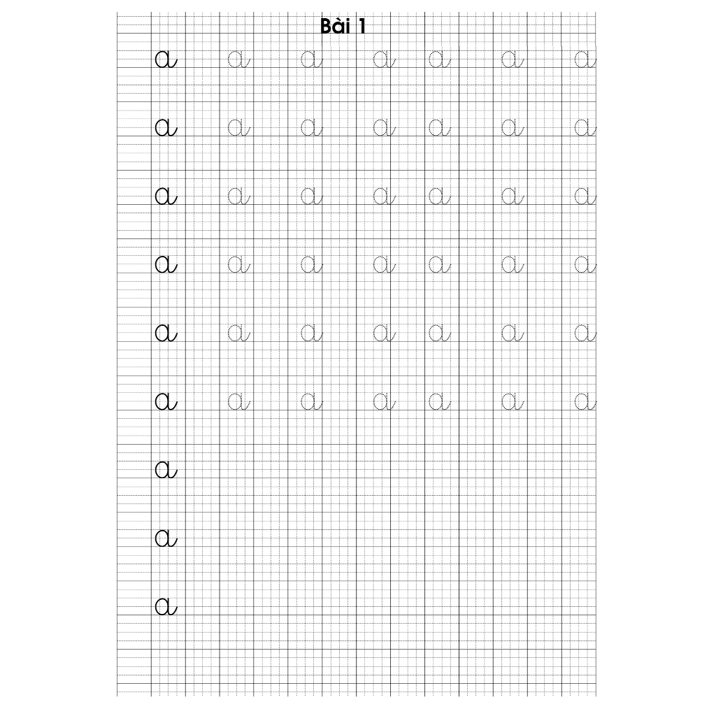Set of 40 pages of exercises to practice writing letters for grade 1 ...