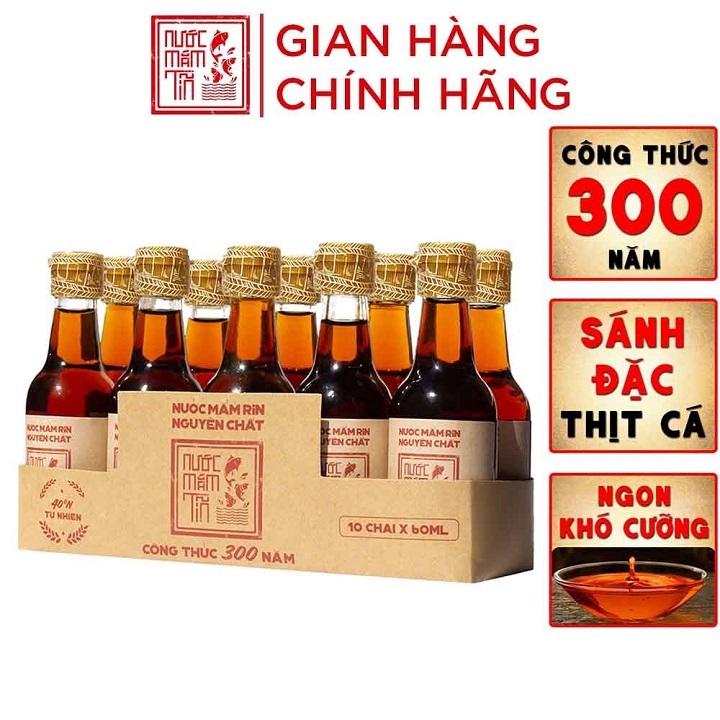 Instant Fish Sauce - [Box] Charcoal Red Anchovy Sauce MINI 40N 60ML (10 ...
