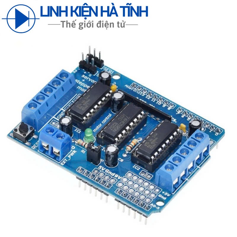 Arduino Motor Shield L293d L293 Dc Motor Controller Shopee Malaysia