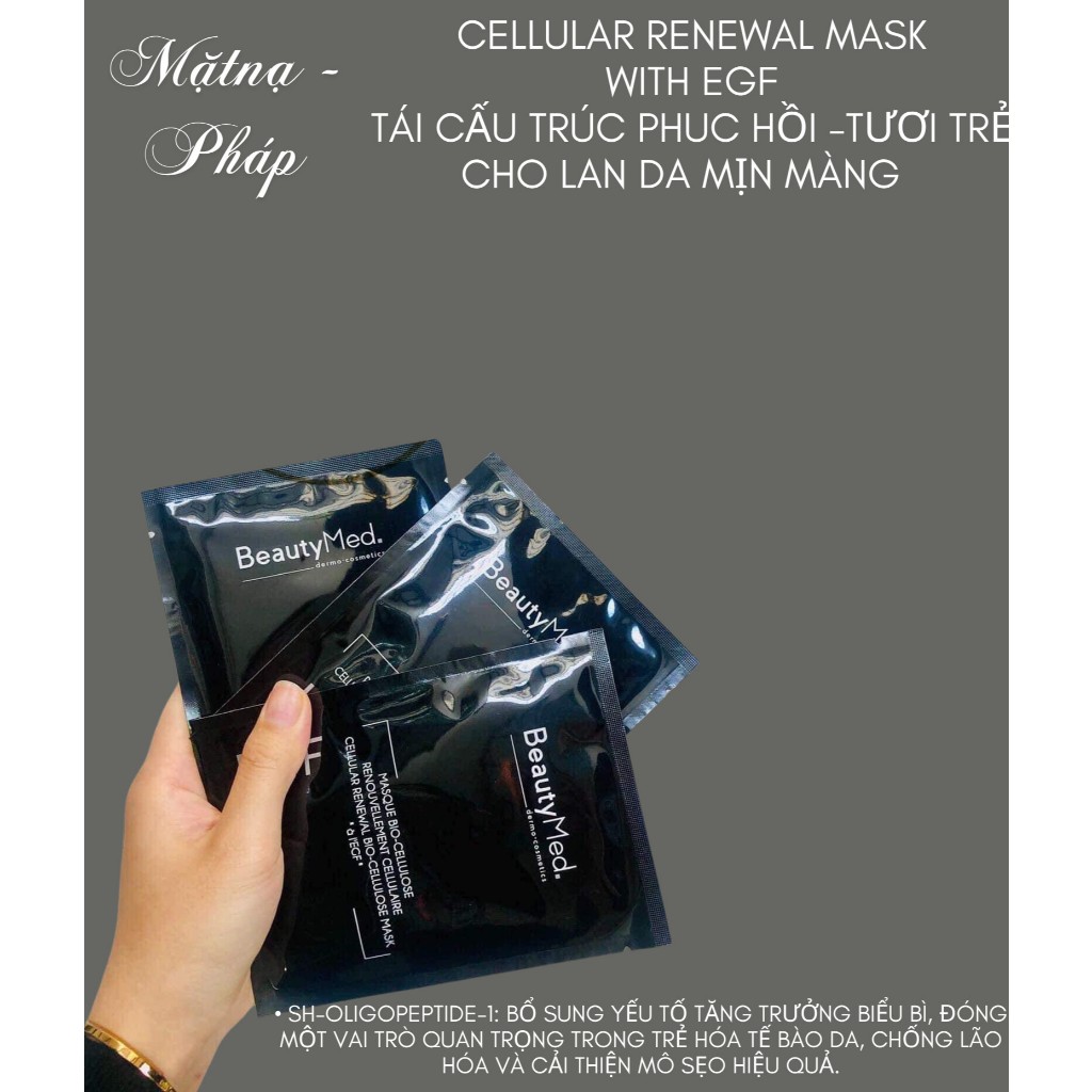 Egf-egf Bio stem cell regeneration biological Mask - Cellulose Mask ...