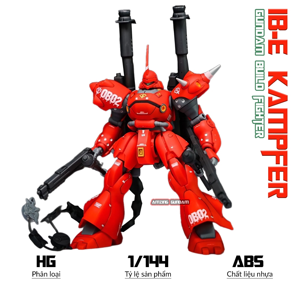 Hg Kampfer Fighter custom color model, 1/144 Mobile Suit, Smart Puzzle ...