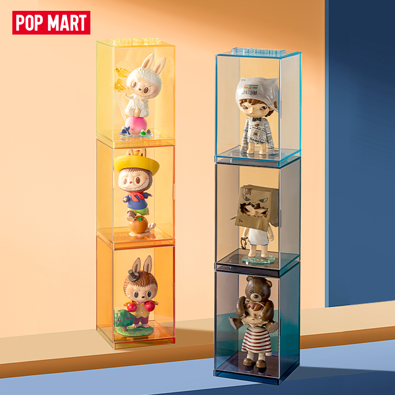 [Skullpandaholic] [HCM] Popmart Coloful Display box Set (3PCs) Colorful ...
