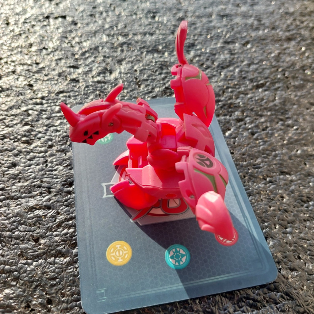 Toy Model Bakugan Dragonoid Fire Pink System Comes With Bakugan card ...