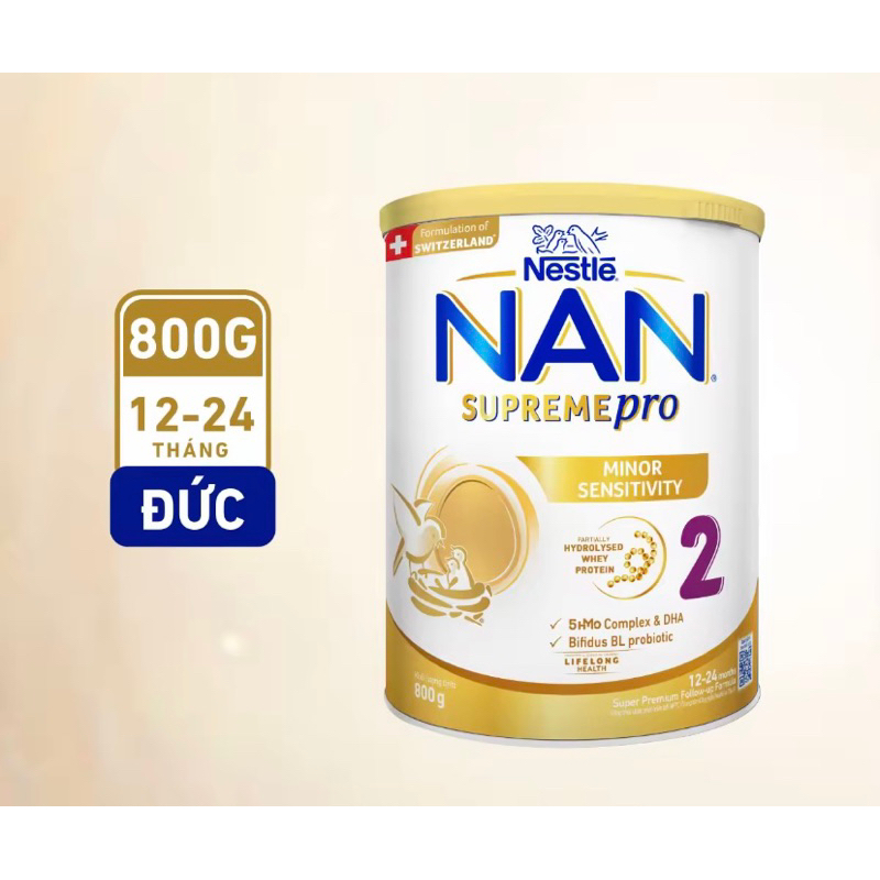 Nestle NAN SUPREME PRO 2 Powdered Milk - 800g Box | Shopee Malaysia