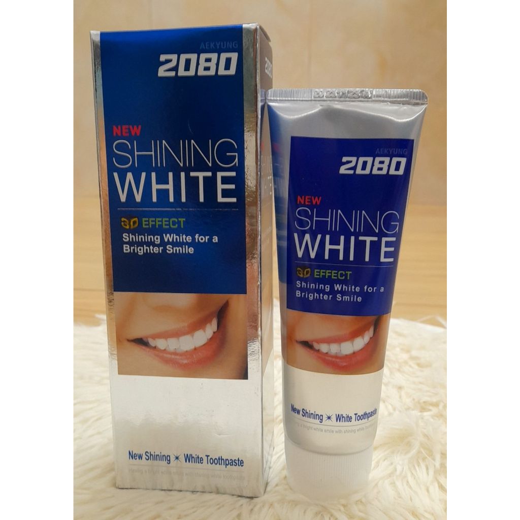 Aekyung Toothpaste 2080 Shining White (100g) | Shopee Malaysia