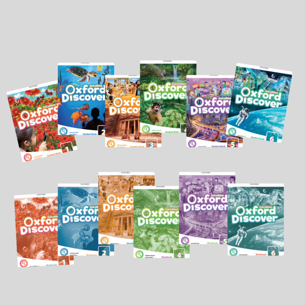 Book - Complete set of Oxford Discover 2nd Edition 1 2 3 4 5 (Student’s ...