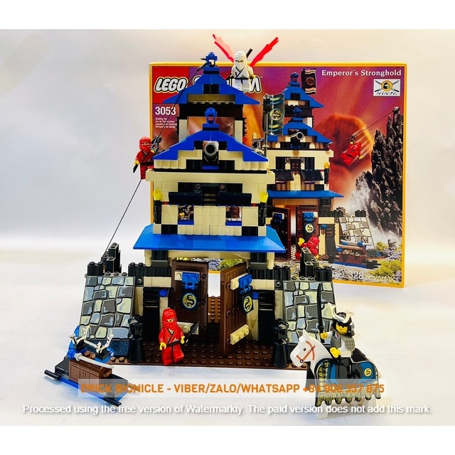 Lego CASTLE - LEGO SAMURAI CASTLE ASSEMBLY TOY - 3053 Emperor's ...