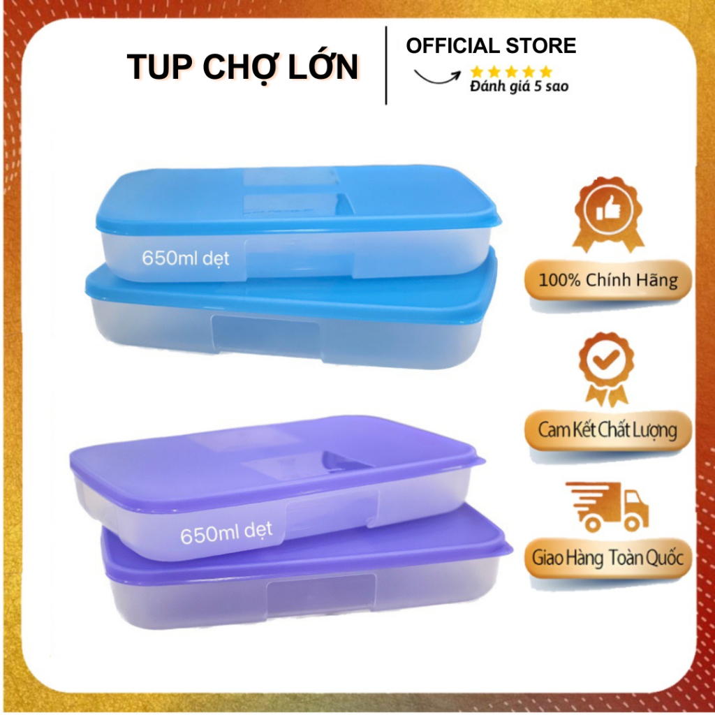 Retail Tupperware Freezer Box 290ml/ 650ml/ 820ml/ 1.5L/ 2.3L/ 3.1L - Genuine Cho Lon Tup ...