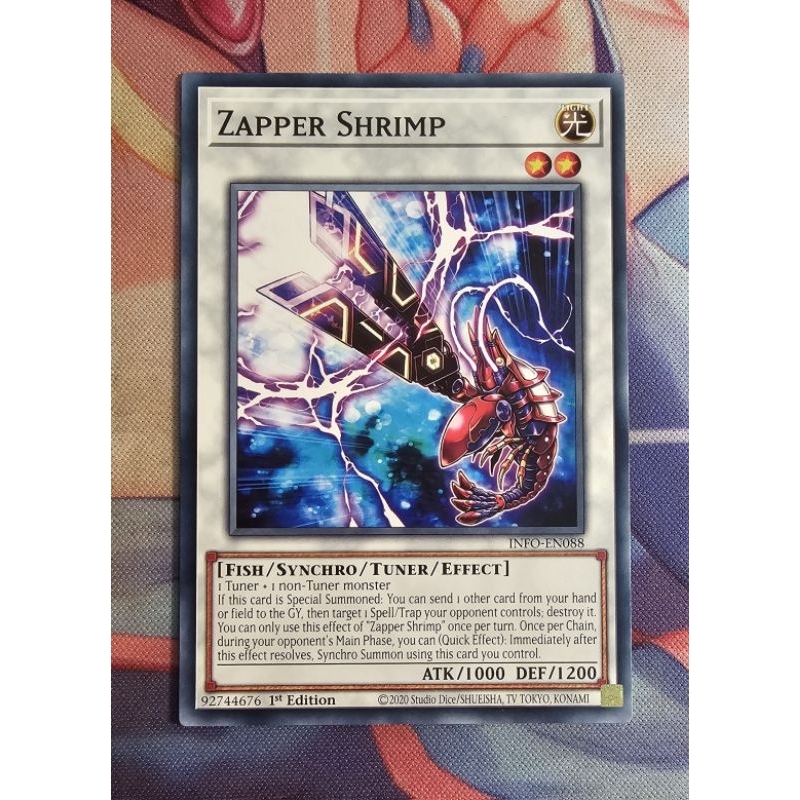 Yugioh Card : Zapper Shrimp (TCG) | Shopee Malaysia