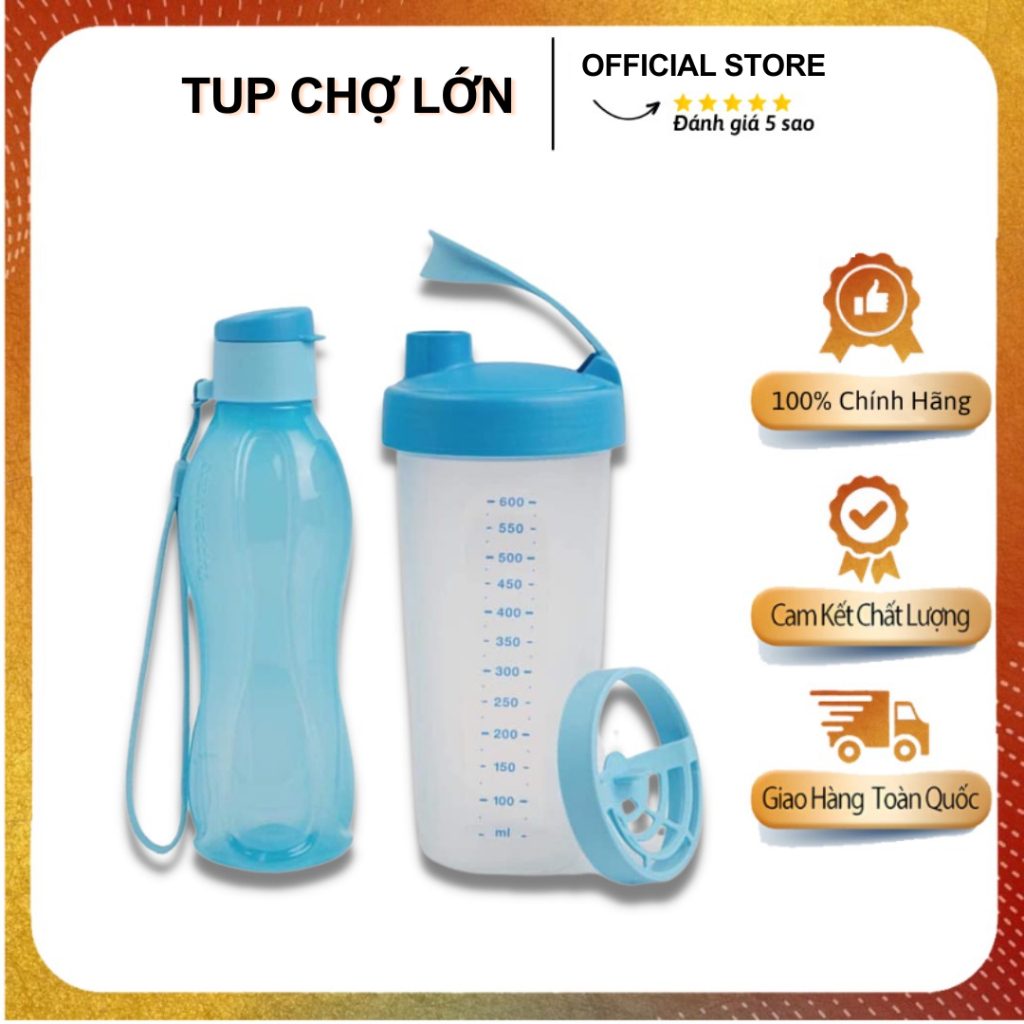 Smoothie Shaker Set & Tupperware Shake N Go Water Bottle - Genuine Cho ...