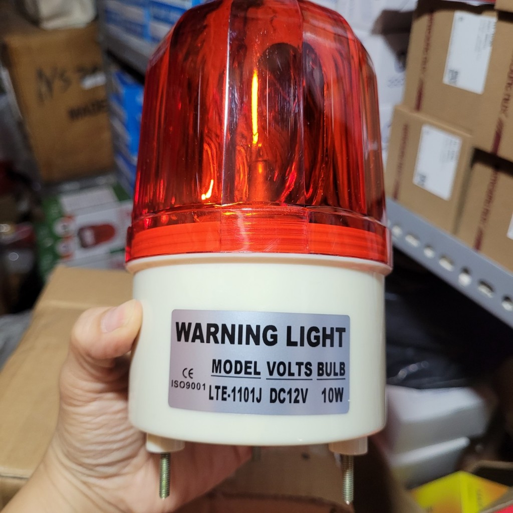 Rotary warning light with buzzer LTE-1101J-220vol, 24vol,12vol red ...