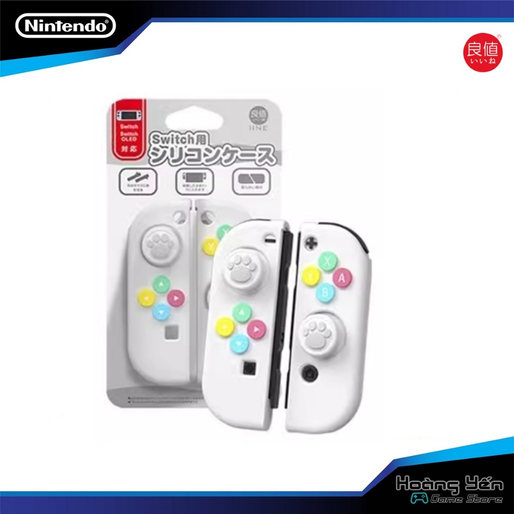 Iine Silicone Joy con Nintendo Switch Oled Case | Shopee Malaysia