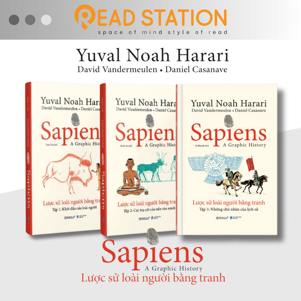 Book Series: Sapiens - A Brief History of Humanity in Pictures ...