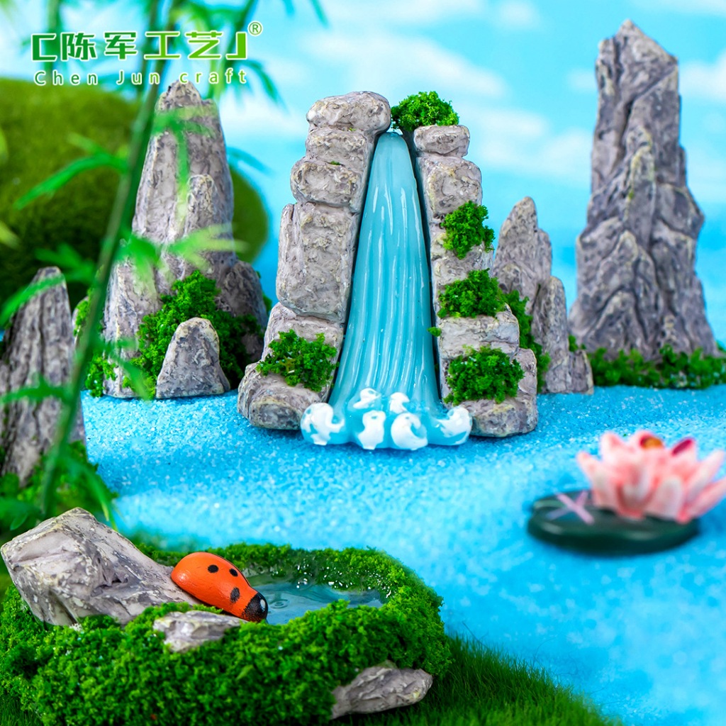 Miniature decoration accessories: waterfall | Shopee Malaysia