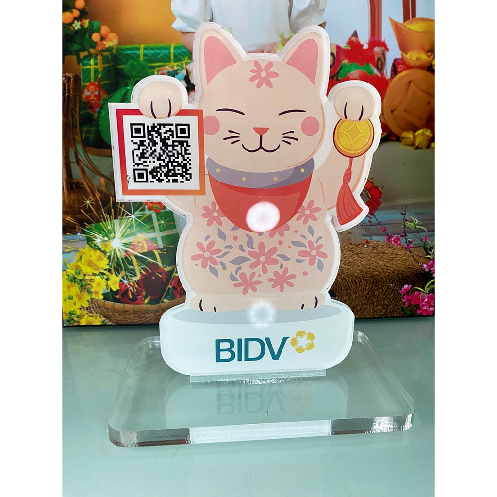 Qr Code Payment Board, QR Code Bank Standee, QR Code Shelf, 2-layer UV ...
