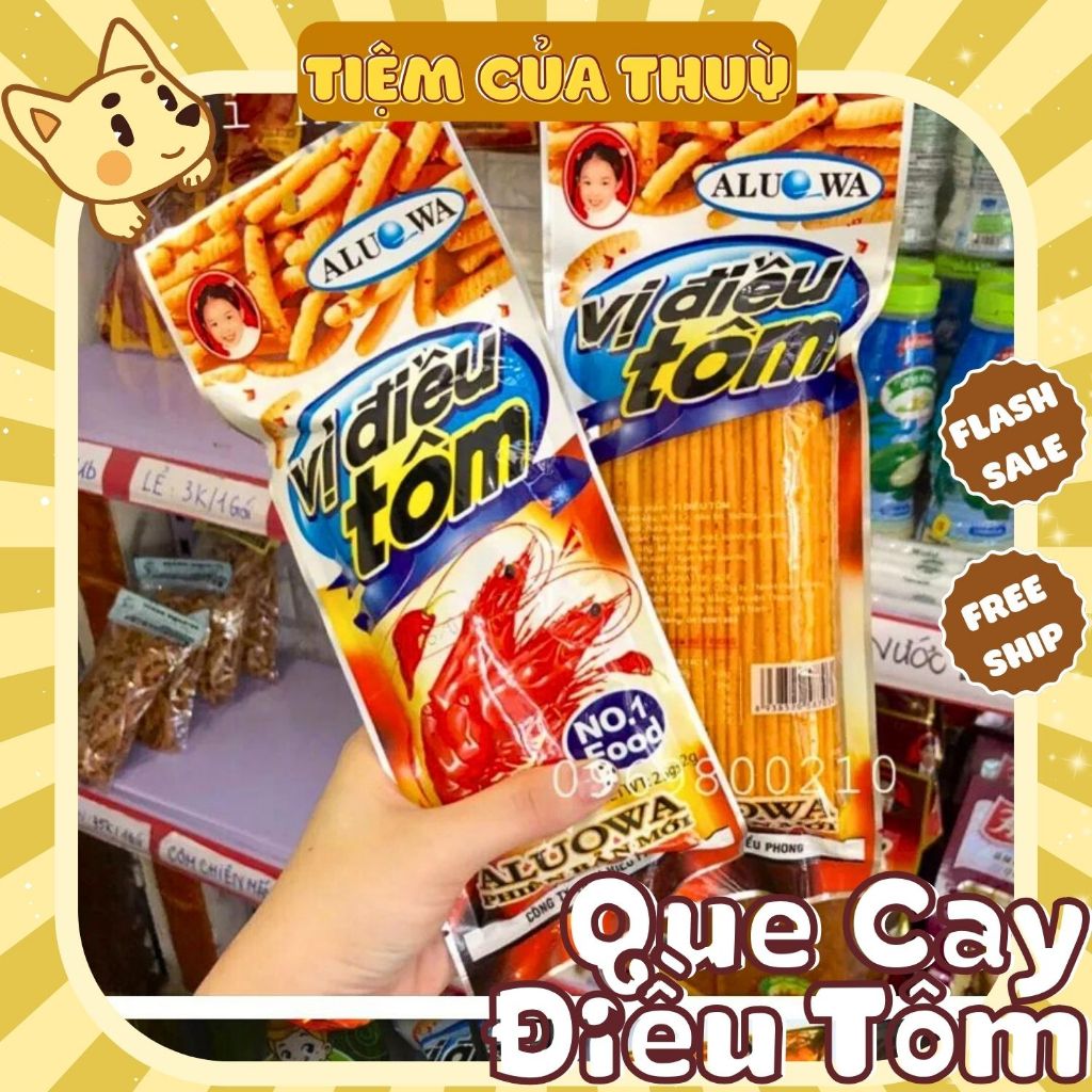 10 Packs of Spicy Toothpicks with Cashew Shrimp Flavor for Children ...