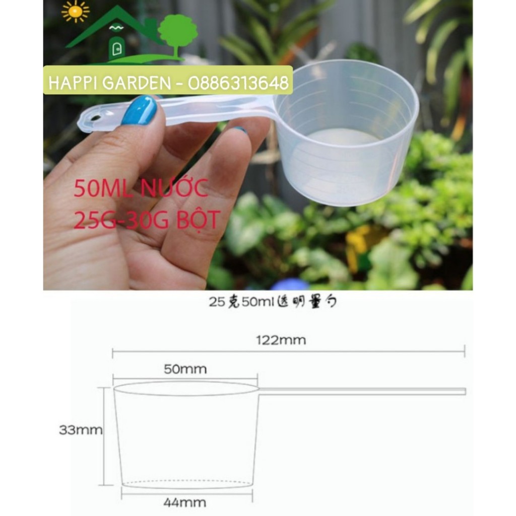 Measuring Spoon 50Ml Water - Measuring 25G >30G Flour (Piece) | Shopee ...
