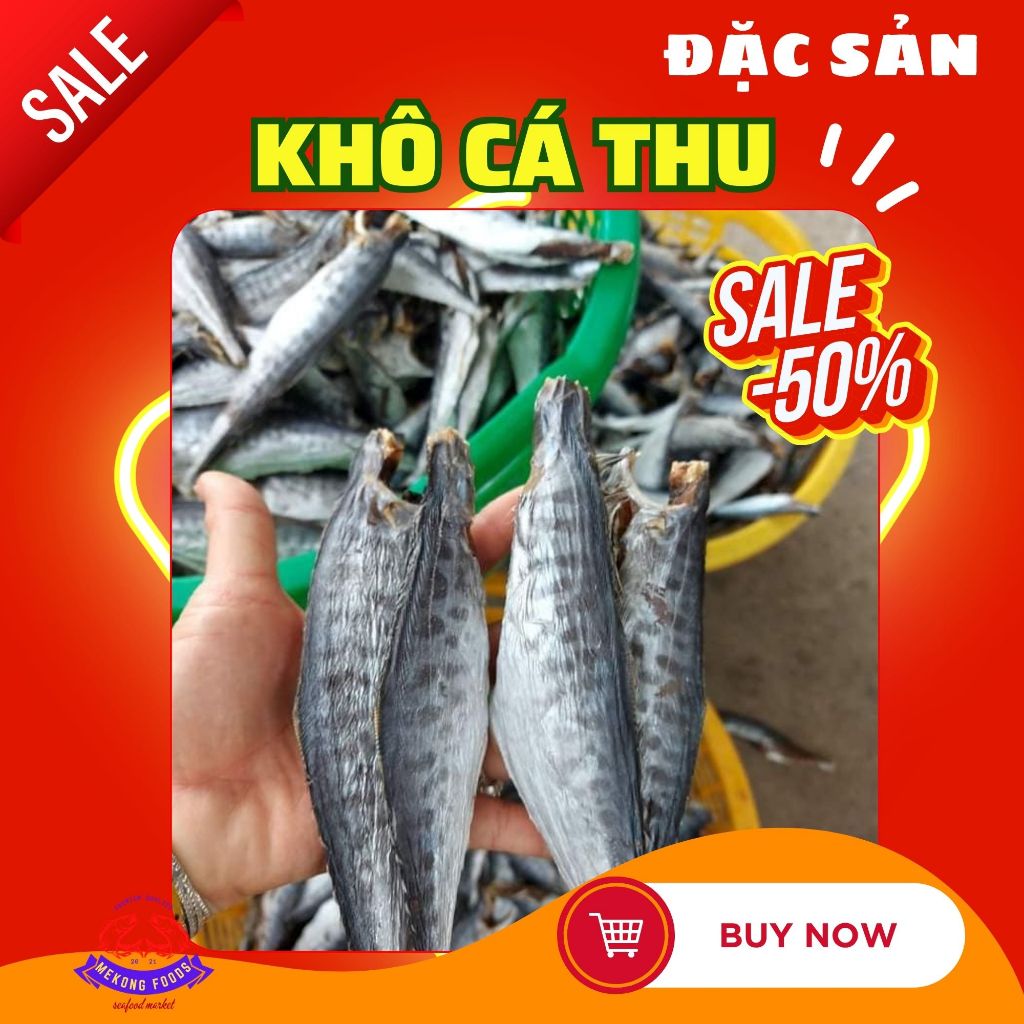Delicious dried sea mackerel 1kg rich in nutrients from Mekong Foods ...
