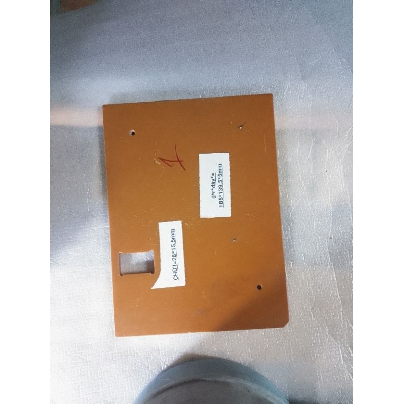 New "i" shaped shaped shaped insulating/pin/bakelite plate, 5mm thick ...