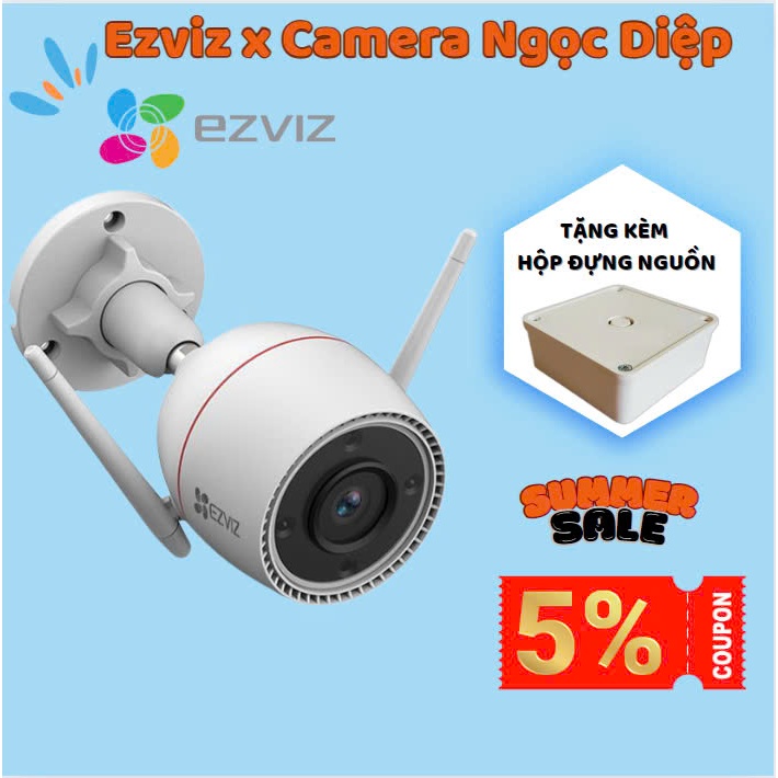 Ezviz outdoor WiFi Camera H3C Color 2MP/3MP/4MP/5MP - Genuine product ...