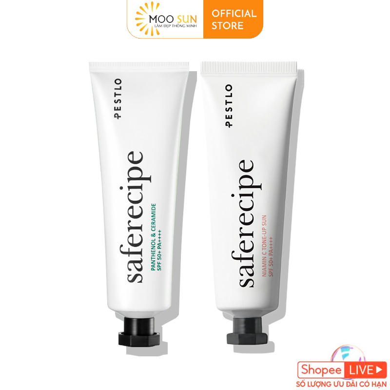 Pestlo Safe Recipe Sun Essence SPF50 PA++++ 50ml | Shopee Malaysia