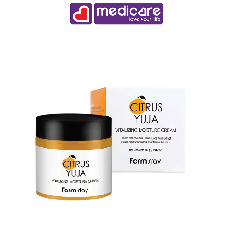 Farmstay Citrus Yuja Brightening Moisturizer 80g | Shopee Malaysia