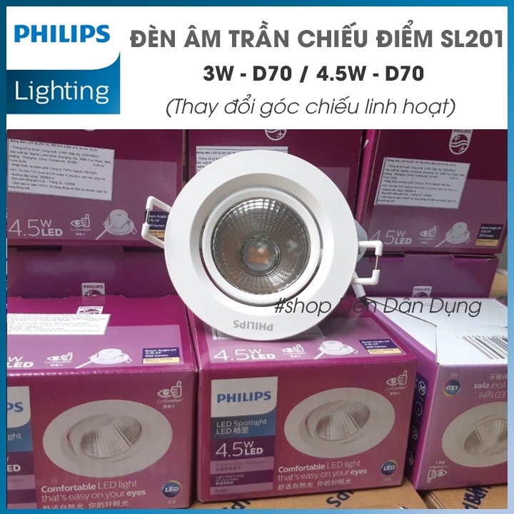Philips SL201 recessed LED ceiling light - GENUINE PRODUCT - Flexible ...
