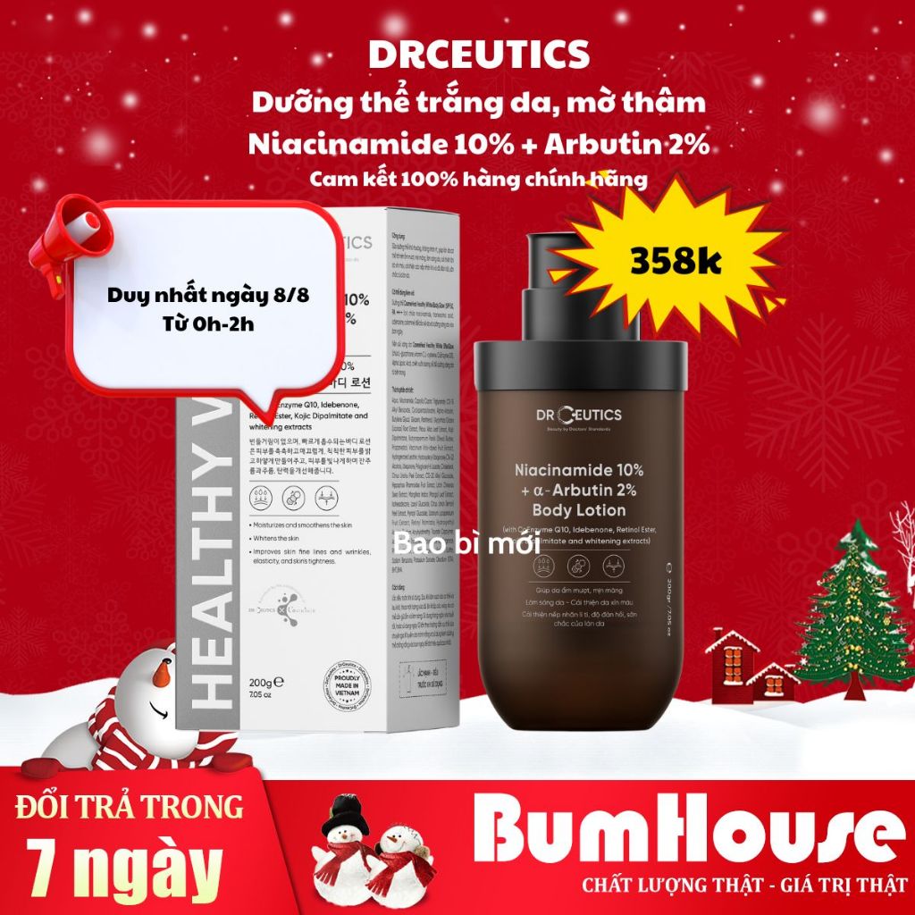Drceutics Body Lotion Healthy White 200g | Shopee Malaysia