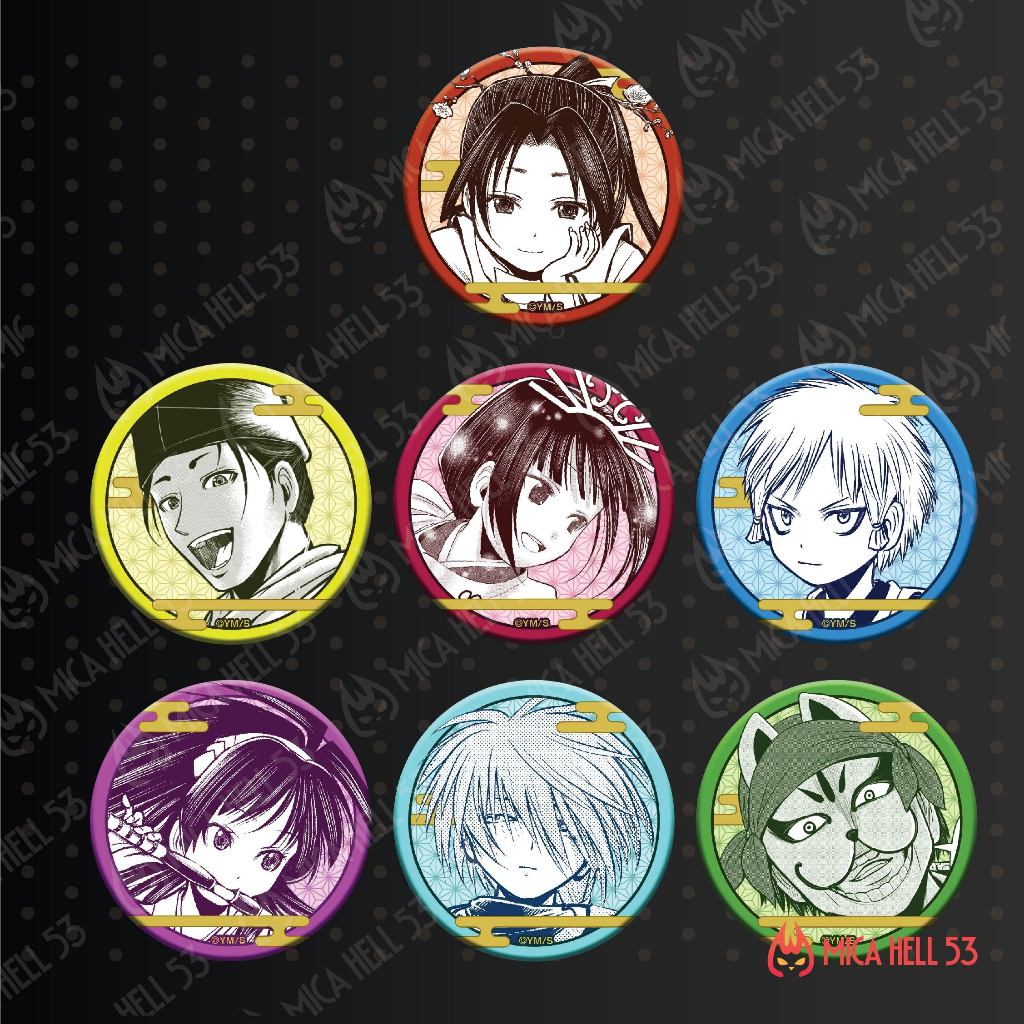 Badge of Young Master Good at Runaway Glitter Anime Manga The Elusive ...