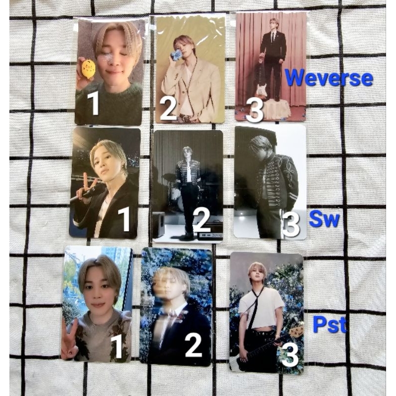 Genuine - lucky draw Jimin Muse Card | Shopee Malaysia