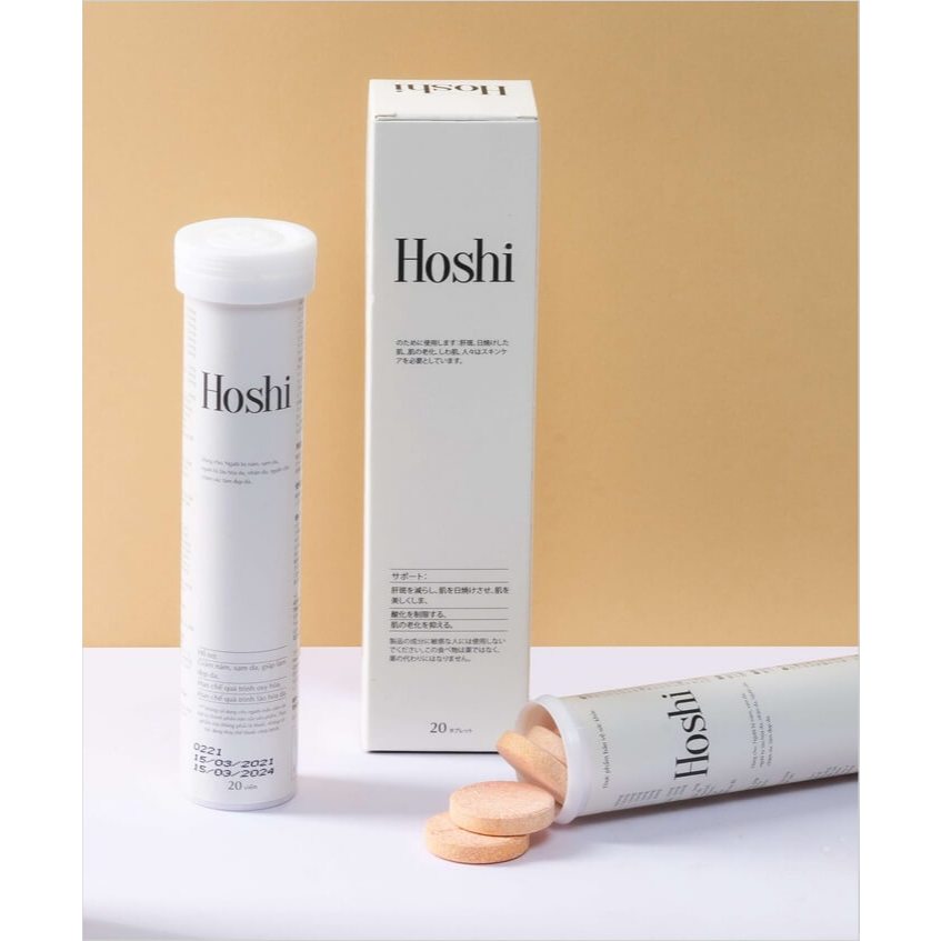 Japanese Hoshi skin whitening effervescent tablets | Shopee Malaysia