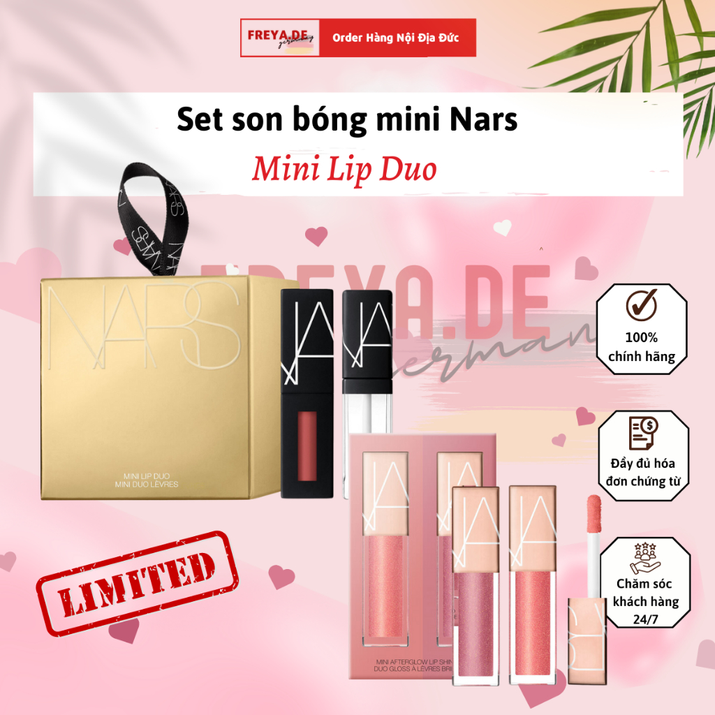 Nars Mini Lip Duo Lip Gloss Set | Shopee Malaysia