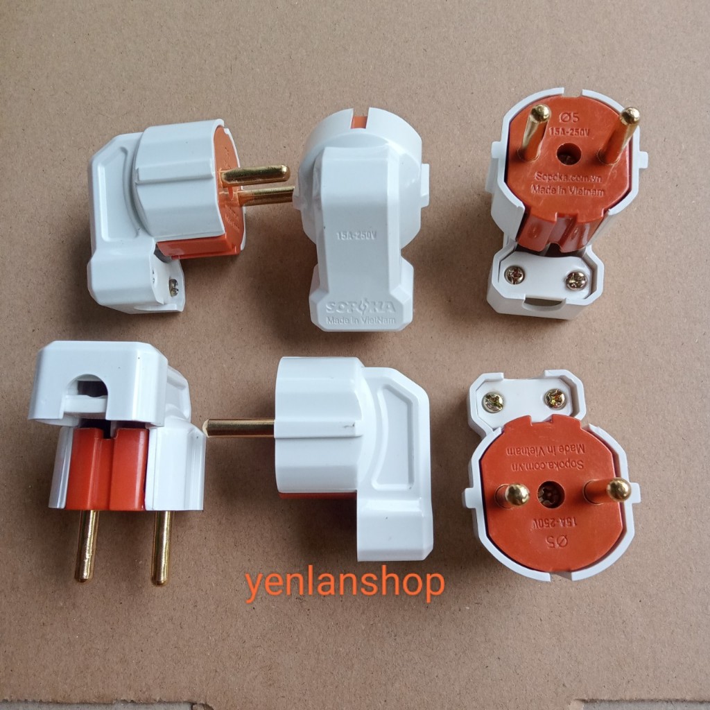 Sopoka perpendicular folding power plug; load capacity 3000W | Shopee ...