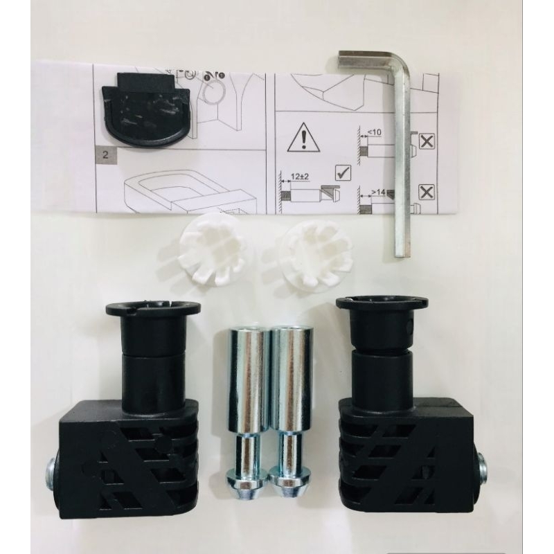 To TOTO Recessed Toilet Screw Set, Recessed Toilet Screw Set | Shopee ...