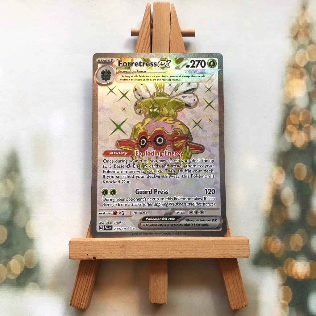 Pokemon Forretress ex 230/193 Card - Scarlet&Violet Paldea Evolved Full ...